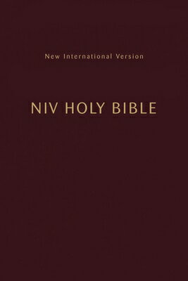楽天ブックス: Niv, Holy Bible, Compact, Paperback, Burgundy, Comfort Print - Zondervan - 9780310461241 ...