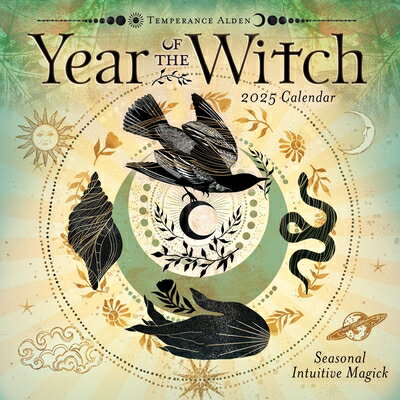 楽天ブックス: Year of the Witch 2025 Wall Calendar: Seasonal Intuitive Magick ...