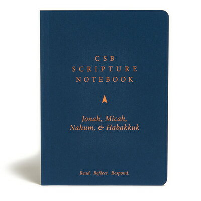 楽天ブックス: CSB Scripture Notebook, Jonah, Micah, Nahum, Habakkuk: Read ...