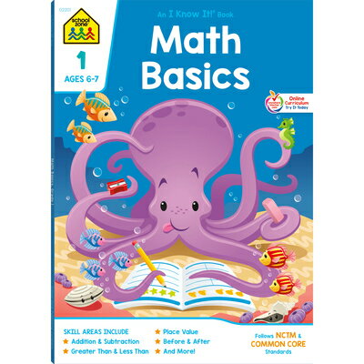楽天ブックス: SCHOOL ZONE MATH BASICS GRADE 1 WORKBOOK - SCHOOL ZONE ...