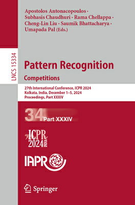 楽天ブックス: Pattern Recognition. Competitions: 27th International Conference, Icpr 2024, Kolkata ...
