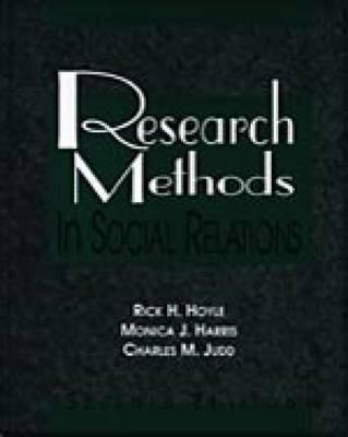 楽天ブックス: Research Methods in Social Relations - Rick H. Hoyle ...