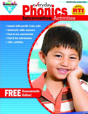 楽天ブックス: Everyday Phonics Intervention Activities Grade K Book Teacher ...