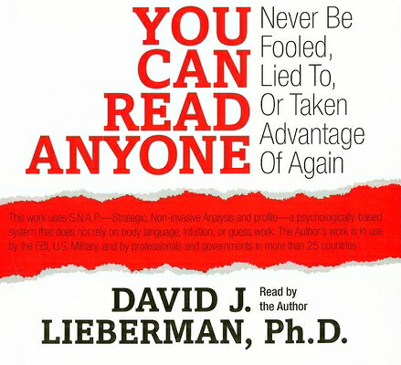 楽天ブックス: You Can Read Anyone: Never Be Fooled, Lied To, or Taken ...