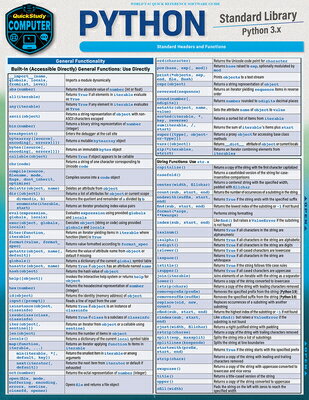 楽天ブックス: Python Standard Library: A Quickstudy Laminated Reference Guide ...