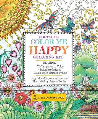 楽天ブックス: Portable Color Me Happy Coloring Kit: Includes Book, Colored ...