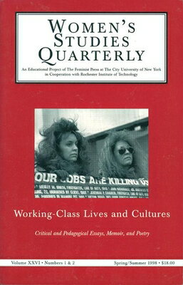 楽天ブックス: Women's Studies Quarterly (98:1-2): Working Class Studies ...