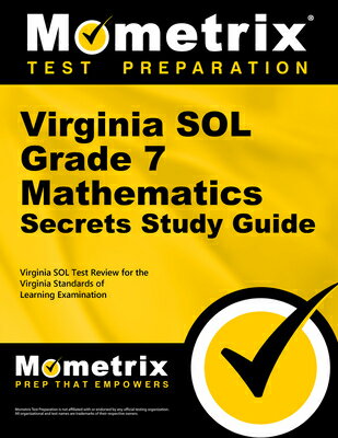 楽天ブックス: Virginia Sol Grade 7 Mathematics Secrets Study Guide: Virginia ...