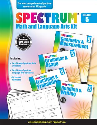 楽天ブックス: Spectrum Math and Language Arts Kit, Grade 5 - Spectrum ...