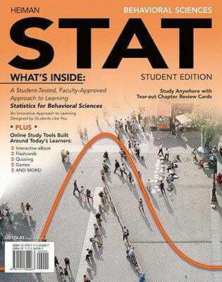 楽天ブックス: Behavioral Sciences Stat - Gary Heiman - 9781111342067 : 洋書