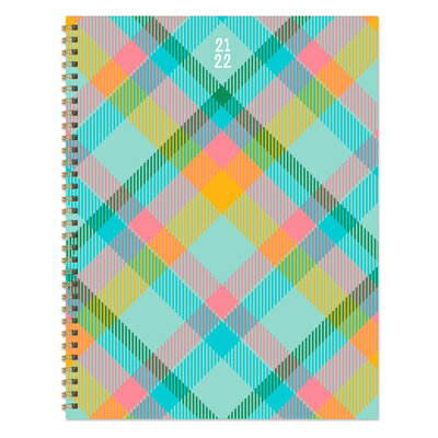楽天ブックス: Cal 2022- Pretty Plaid Academic Year Planner - TF Publishing ...