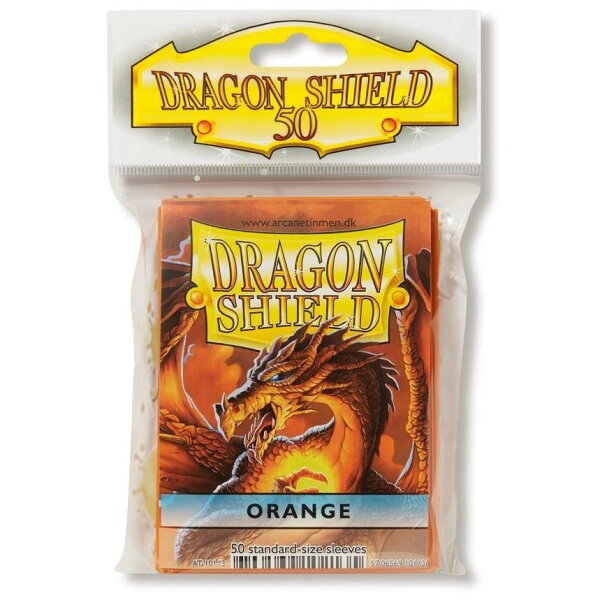 楽天ブックス: AT-10213 ドラゴンシールド スタンダードサイズ オレンジ （50枚入り） - 玩具 - 5706569102135 : ゲーム