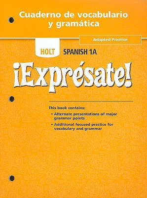 楽天ブックス: Holt Spanish 1A !Expresate! Cuaderno de Vocabulario y Gramatica ...