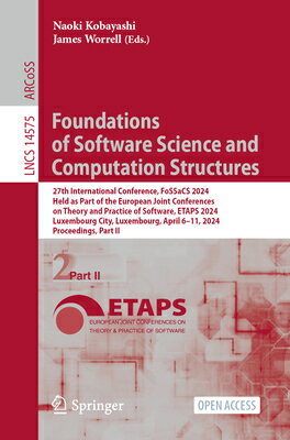 楽天ブックス: Foundations of Software Science and Computation Structures: 27th International ...