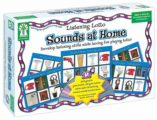 楽天ブックス: Listening Lotto: Sounds at Home [With 120 Game Tokens and 12 ...