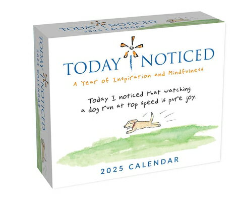 楽天ブックス: Today I Noticed 2025 Day-To-Day Calendar: A Year of Inspiration ...