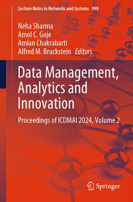 楽天ブックス: Data Management, Analytics and Innovation: Proceedings of Icdmai 2024, Volume 2 - Neha ...