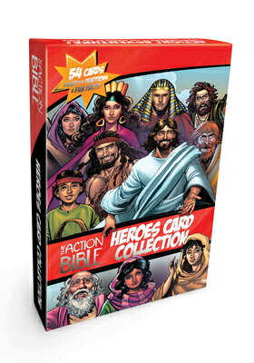 楽天ブックス: The Action Bible Heroes Card Collection: 54 Cards Filled with ...