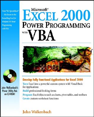 楽天ブックス: Microsoft Excel 2000 Power Programming with VBA [With CDROM] - John Walkenbach ...
