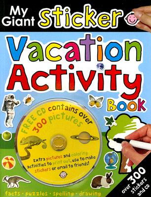 楽天ブックス: My Giant Sticker Vacation Activity Book [With CDROMWith Over ...