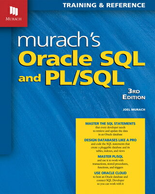 楽天ブックス: Murac Oracle SQL and PL/SQL (3rd Edition): Training and Reference - Joel Murach ...