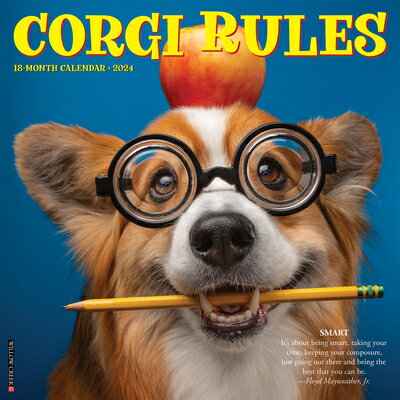 楽天ブックス: Corgi Rules 2024 12 X 12 Wall Calendar - Willow Creek Press ...