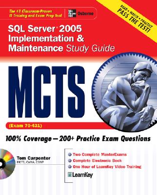 楽天ブックス: McTs SQL Server 2005 Implementation & Maintenance Study Guide: Exam 70-431 [With CDROM ...