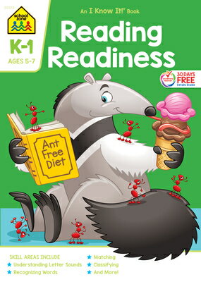楽天ブックス: School Zone Reading Readiness Grades K-1 Workbook - School Zone ...
