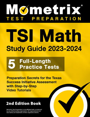 楽天ブックス: TSI Math Study Guide 2023-2024 - 5 Full-Length Practice Tests ...