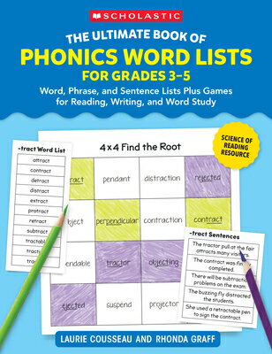 楽天ブックス: The Ultimate Book of Phonics Word Lists: Grades 3-5 - Rhonda ...