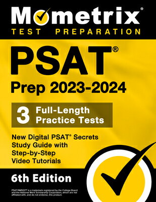楽天ブックス: PSAT Prep 2023-2024 - 3 Full-Length Practice Tests, New Digital ...