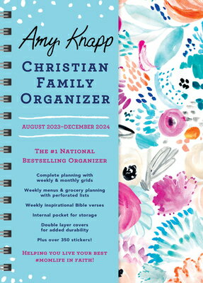 楽天ブックス: 2024 Amy Knapp's Christian Family Organizer: August 2023 ...
