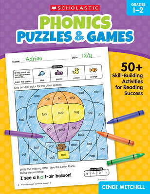 楽天ブックス: Phonics Puzzles & Games for Grades 1-2 - Cindi Mitchell ...