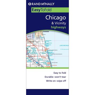楽天ブックス: Easy Finder Map Chicago & Vicinity Regil - Navigation ...