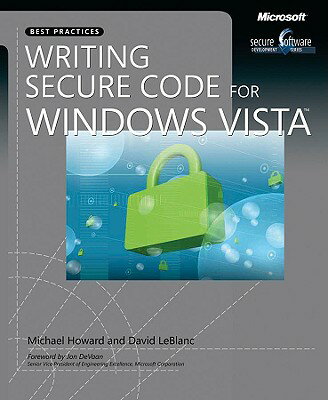 楽天ブックス: Writing Secure Code for Windows Vista - Michael Howard - 9780735623934 : 洋書