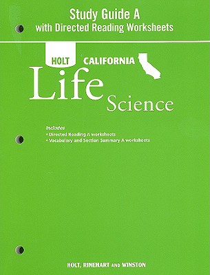 楽天ブックス: Holt California Life Science: Study Guide a with Directed ...