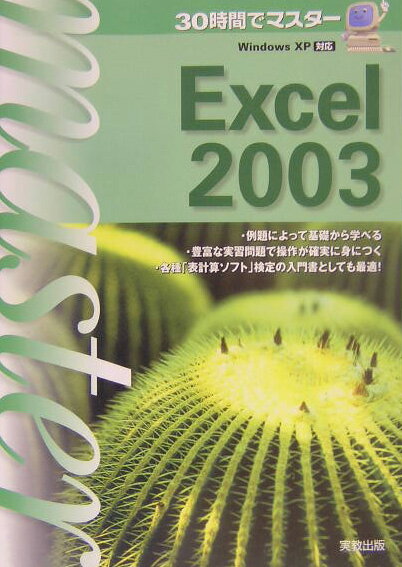 楽天ブックス: 30時間でマスターExcel 2003 - Windows XP対応 - 実教出版株式会社 - 9784407304831 : 本