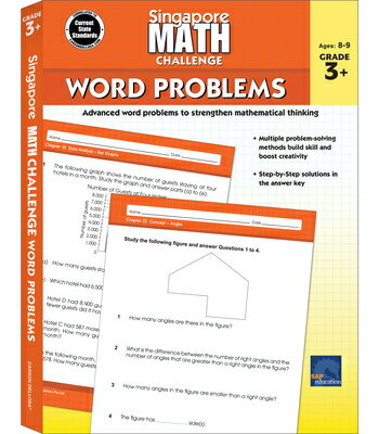 楽天ブックス: Singapore Math Challenge Word Problems, Grades 3 - 5: Volume 2 ...