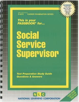 楽天ブックス: Social Service Supervisor - National Learning Corporation ...