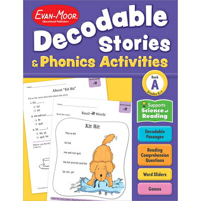 楽天ブックス: Decodable Stories and Phonics Activities, Book A, Grades K-1 ...