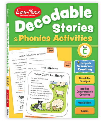 楽天ブックス: Decodable Stories and Phonics Activities, Level C, Grade 1 - 2 ...
