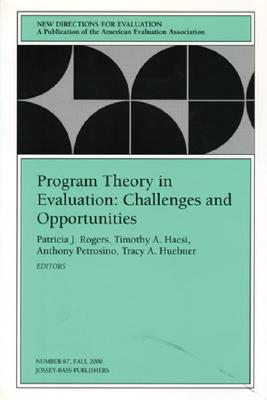 楽天ブックス: Program Theory in Evaluation Challenges and Opportunities: New ...