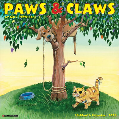 楽天ブックス: Gary Patterson's Paws N Claws 2025 12 X 12 Wall Calendar - Gary ...