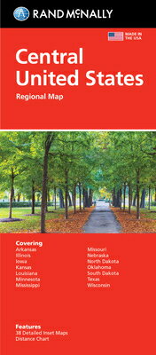 楽天ブックス: Rand McNally Folded Map: Central United States Map - Rand ...