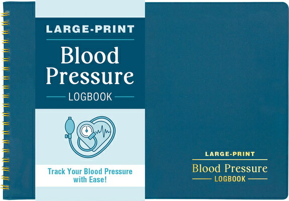楽天ブックス: Blood Pressure Logbook (Large Print for Easy Record Keeping ...