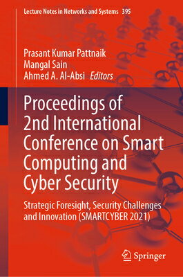 楽天ブックス: Proceedings of 2nd International Conference on Smart Computing and Cyber Security ...