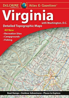 楽天ブックス: Delorme Atlas & Gazetteer: Virginia - Rand McNally ...