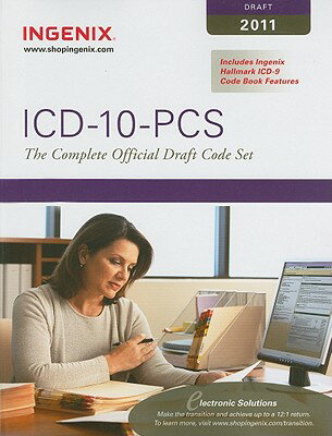 楽天ブックス: ICD-10-PCs, Draft: The Complete Official Draft Code Set - Ingenix - 9781601514844 : 洋書