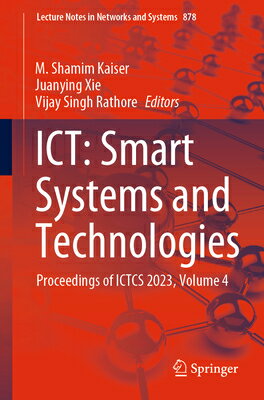楽天ブックス: Ict: Smart Systems and Technologies: Proceedings of Ictcs 2023 ...
