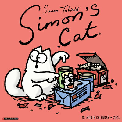 楽天ブックス: Simon's Cat 2025 12 X 12 Wall Calendar - Simon Tofield ...